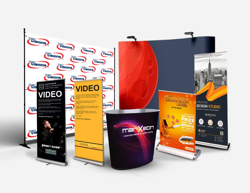 Backdrop Stand & Banner Kit UAE | Sturdy & Portable Setup